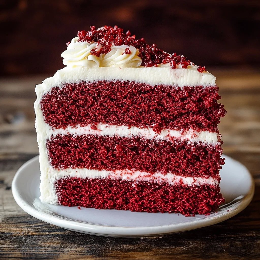 Ultra Moist Red Velvet Cake - Bitehut